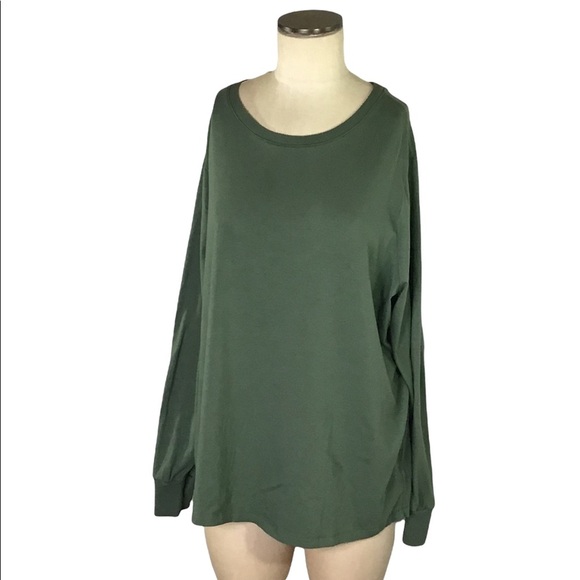 Terra & Sky | Tops | Terra Sky Green Top 2x Euc | Poshmark